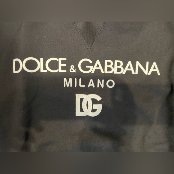 Dolce & Gabbana | Shirts | Dolce And Gabanna Mens Jersey Sweatshirt ...